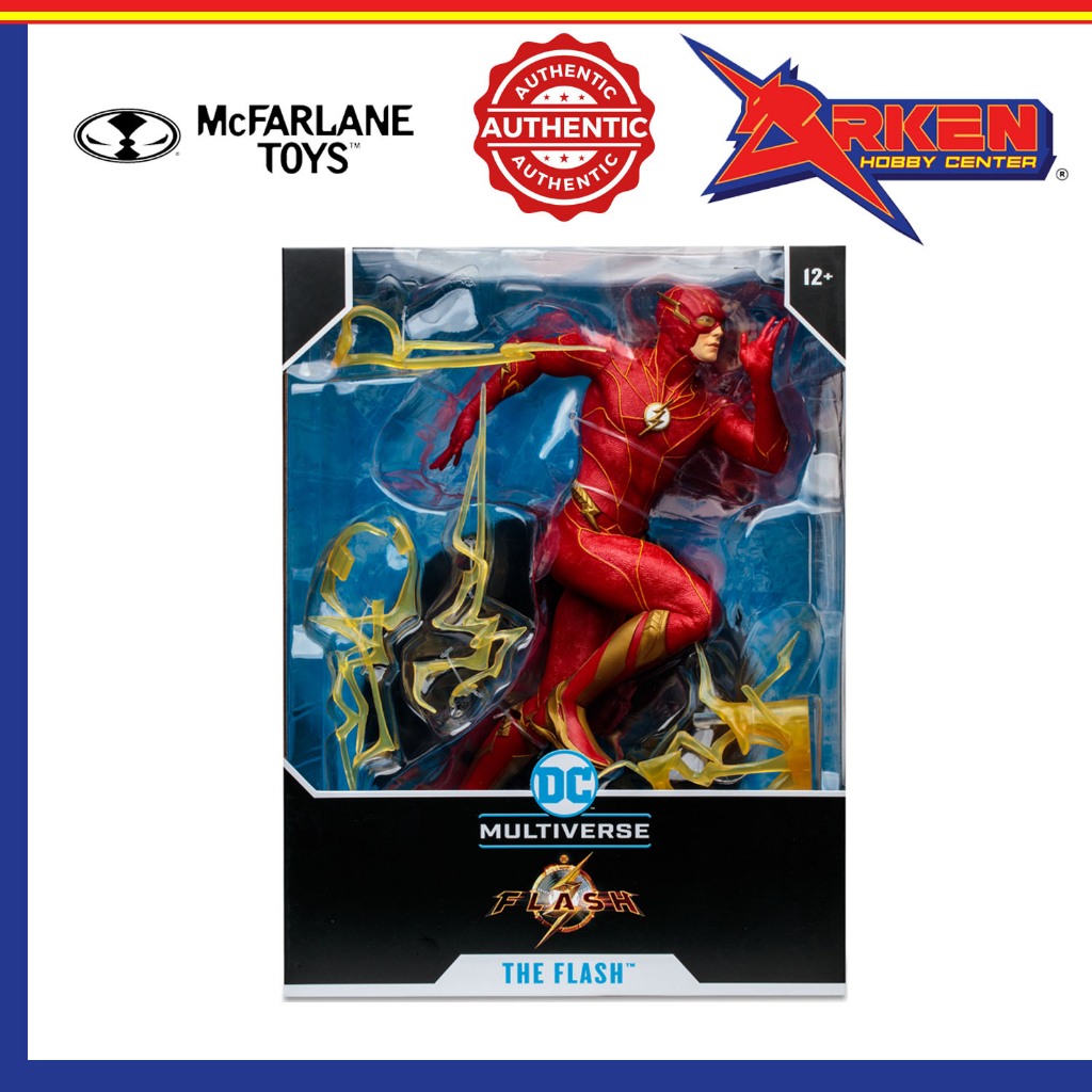 MCFARLANE MegaFigs DC Multiverse The Flash: Movie - The Flash 12-in ...