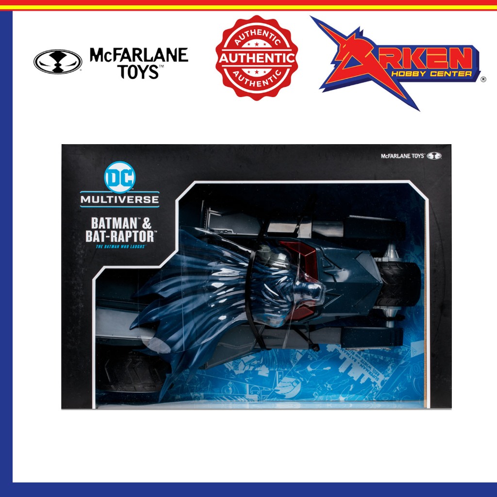 MCFARLANE DC Vehicles - BATMAN & BAT-RAPTOR (THE BATMAN WHO LAUGHTS ...
