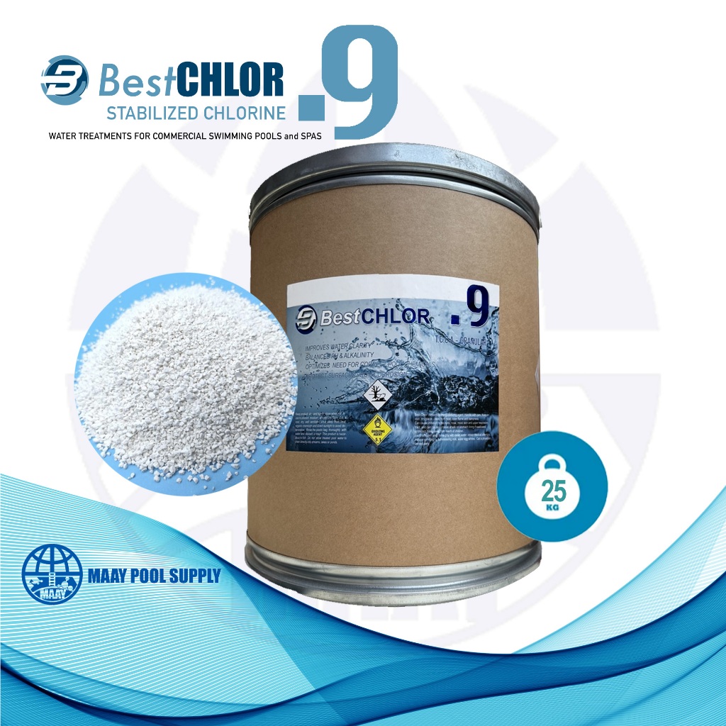 Bestchlor 90% Stabilized Chlorine - Granular 50kg | Granular 25kg ...