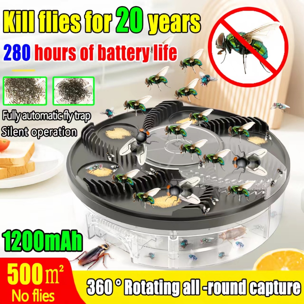 Electric Automatic fly trap catcher fly catcher fruit fly trap ...