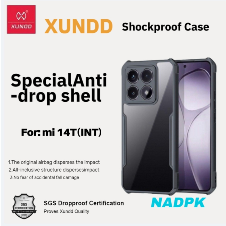 Xiaomi 14T 5G / Mi 14T Pro / Mi 14T (INT) Xundd Beatle Case Shockproof ...