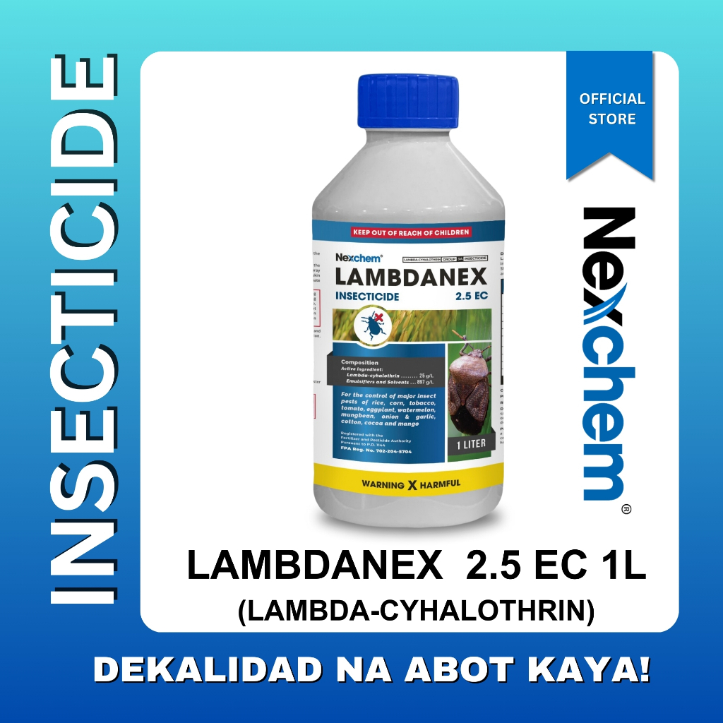 LAMBDA CYHALOTHRIN- LAMBDANEX 2.5 EC / INSECTICIDE | Shopee Philippines