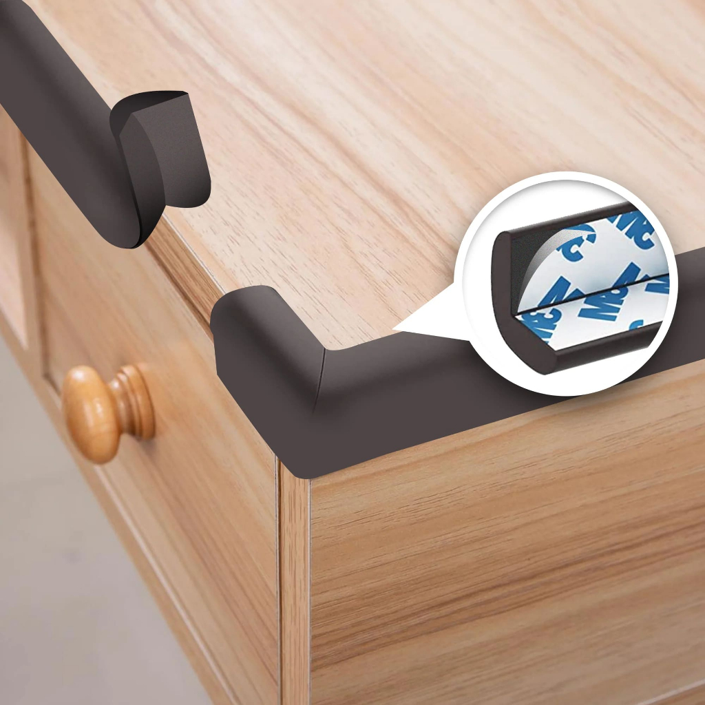 Acepunch 3Pcs L Shape Long Anti Bump Corner Anti-collision Corner Cover ...