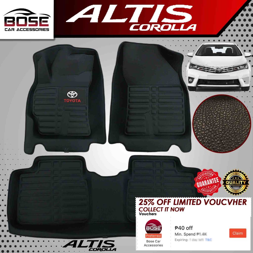 TPE / 5D / Carbon Fiber Deep Dish for Toyota Corolla Altis 2008 - 2013 ...