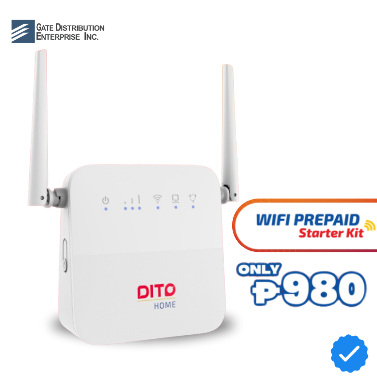 DITO Home WiFi Prepaid Starter Kit with 70GB Data | Shopee Philippines