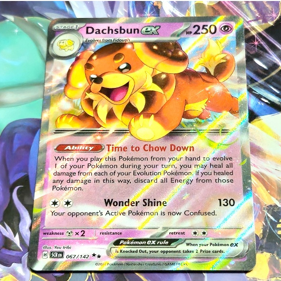 Pokemon TCG Dachsbun ex Stellar Crown Ultra Rare | Shopee Philippines