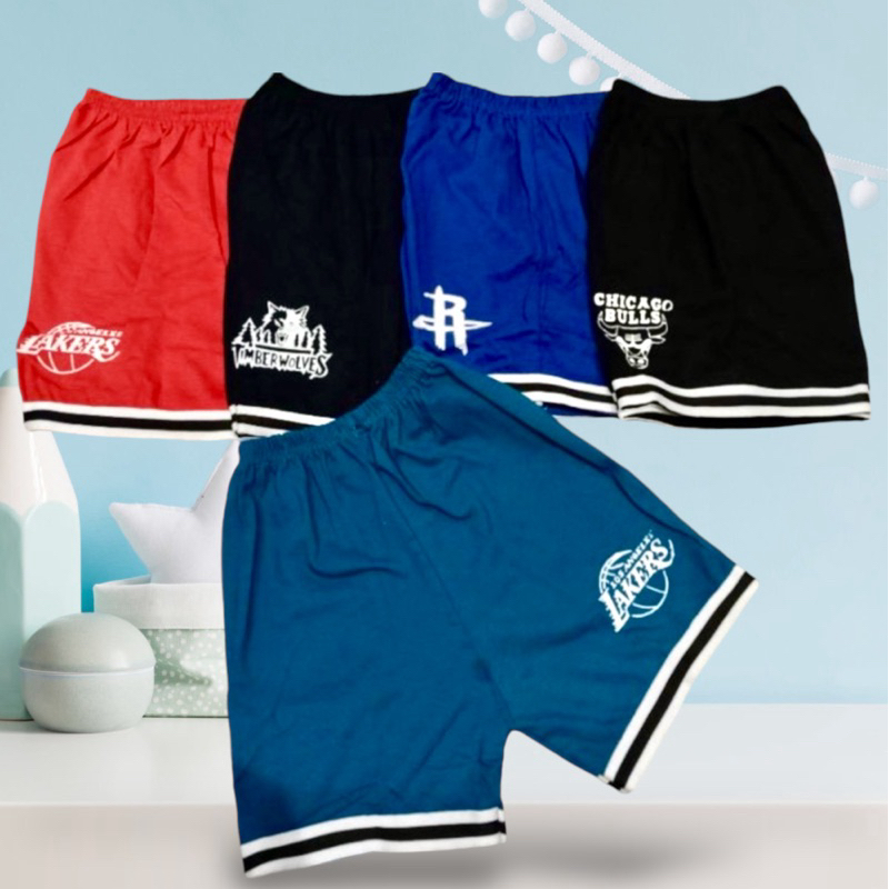 Kids Colored Cotton Shorts For Boys (3-13yo)(Sold Per Piece) | Shopee ...