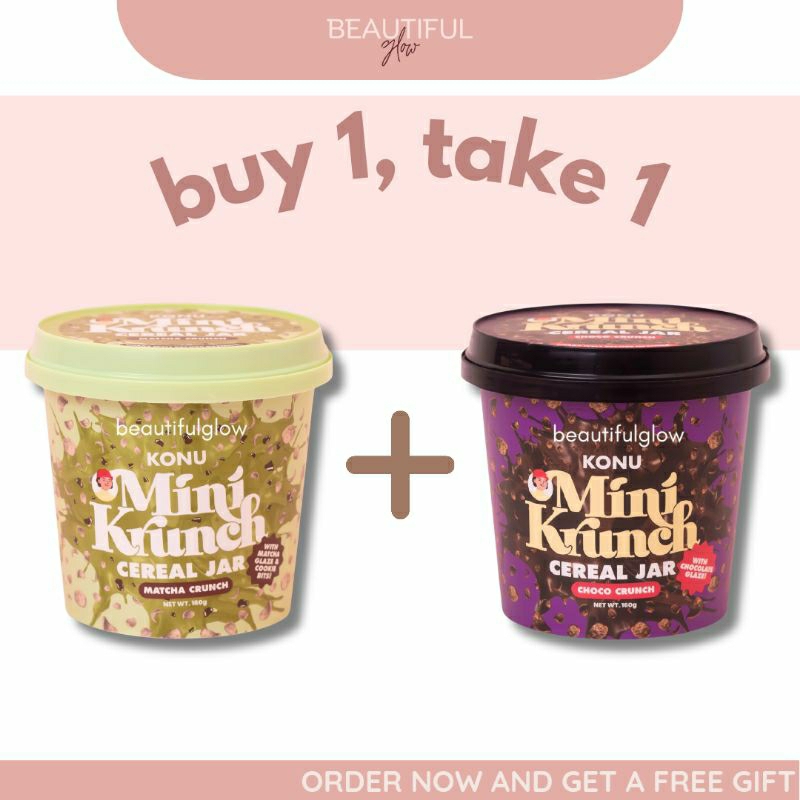 B1T1 Konu Mini Krunch Matcha + Choco 160g | Shopee Philippines