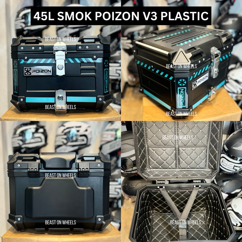 SMOK 45L POIZON V2 V3 HARD PLASTIC TOP BOX | Shopee Philippines