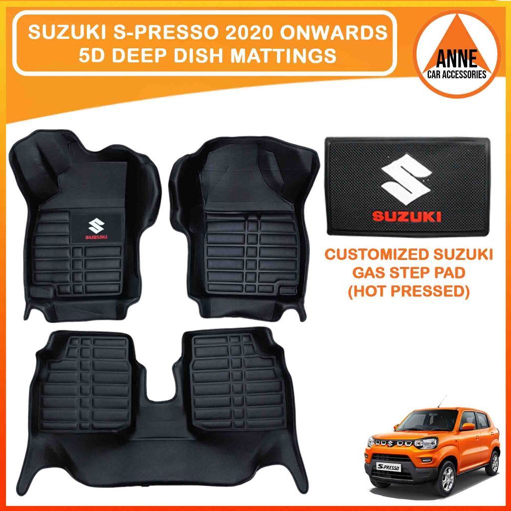 Deep Dish Matting Suzuki S-Presso 2020 Onwards Car Floor Matting OEM ...