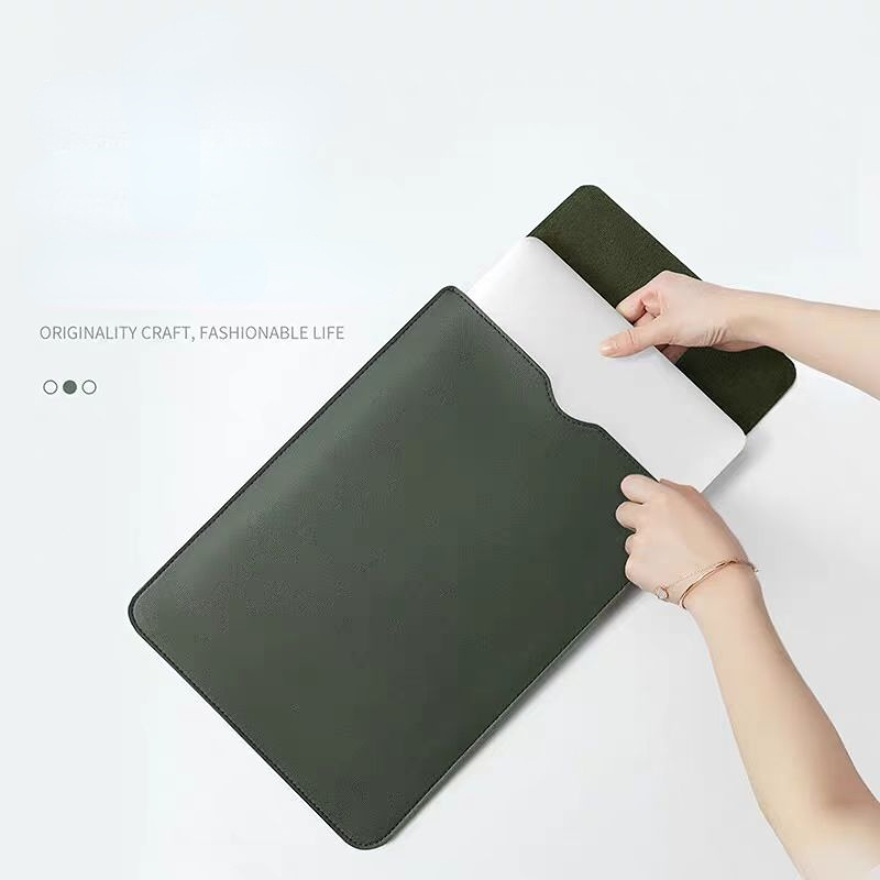 Laptop inner bag 14" Waterproof PU Leather Laptop Cover 13" Candy ...