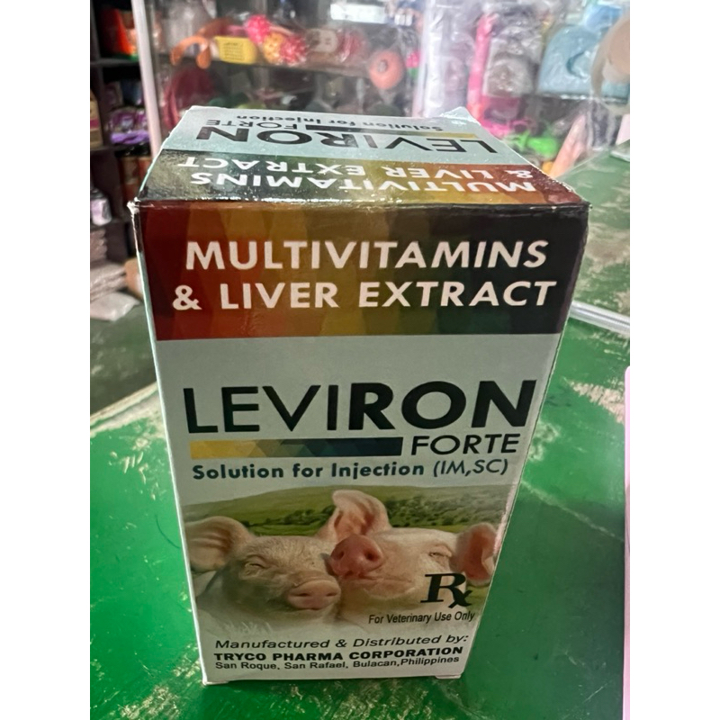 LEVIRON FORTE- multivitamins + liver extract for dog/cat/ gamefowl/pig ...