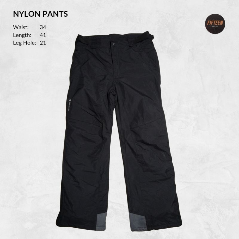 Thrift Nylon Pants Workwear Pant Jumper Heavy Nylon Material Ukay Pre ...