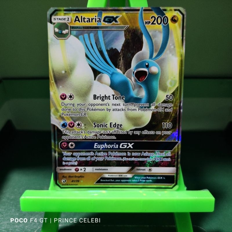Pokemon TCG - Altaria GX | Shopee Philippines