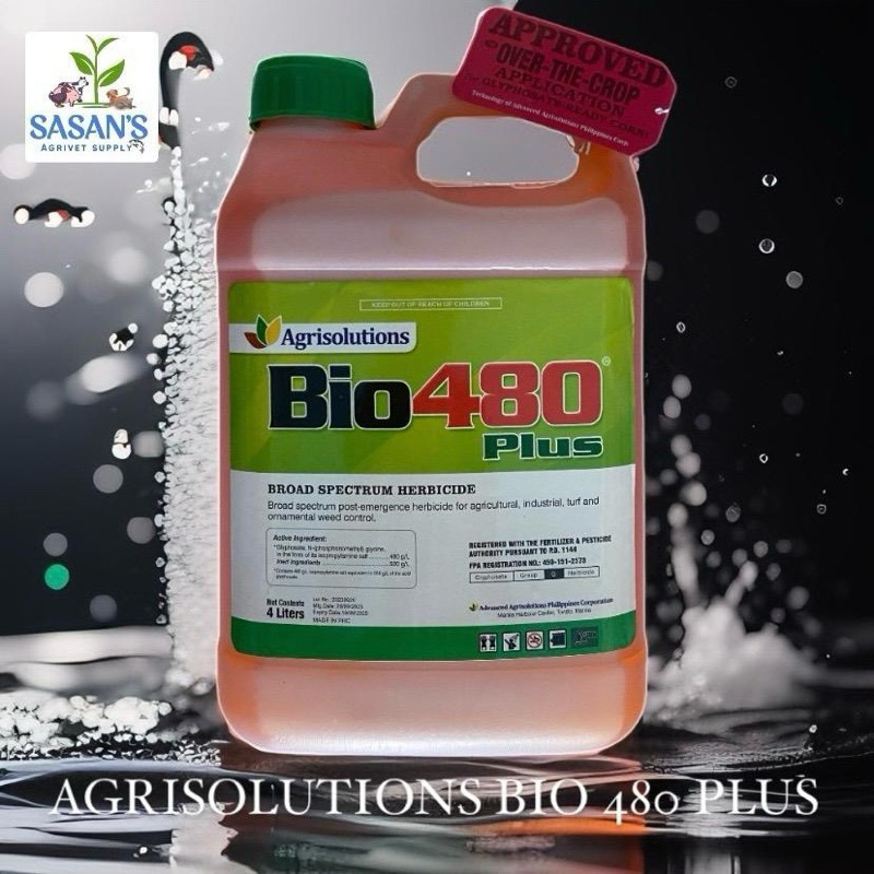 BIO 480 PLUS GLYPHOSATE 1 GALLON | Shopee Philippines BIO 480 PLUS GLYPHOSATE 1 GALLON | Shopee Philippines