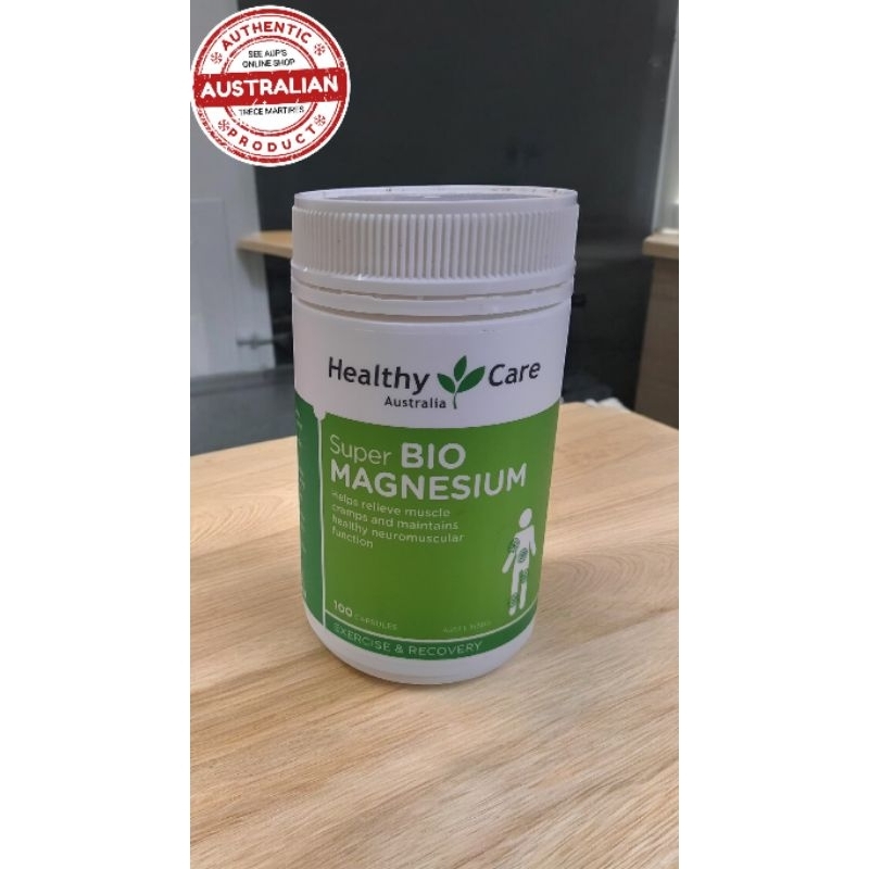 Healthy Care Super Bio Magnesium(100 capsules) | Shopee Philippines