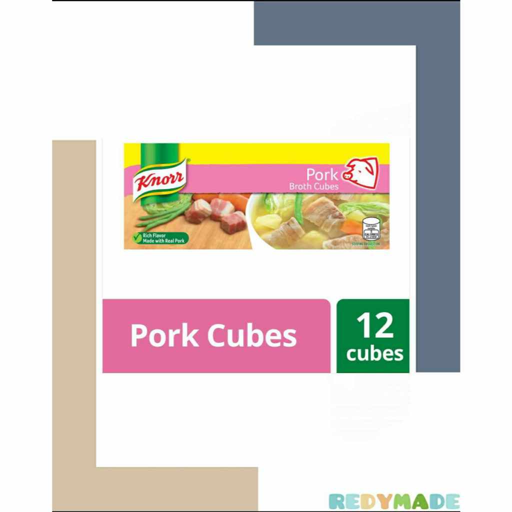 Knorr Pork Broth Cubes 12 x 10g | Shopee Philippines