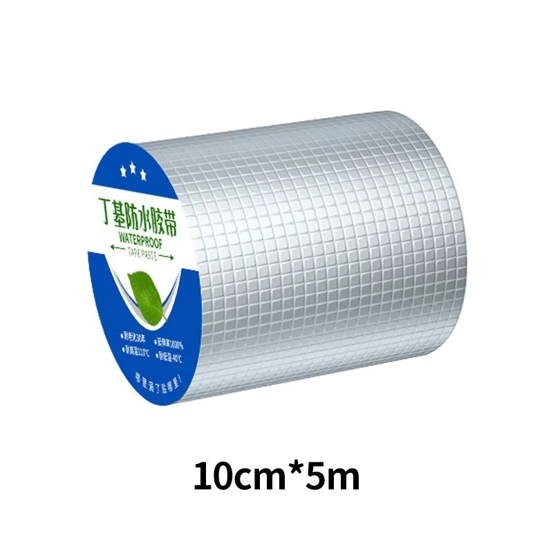 10M Flashband Tape Self Adhesive For Roof And Leak Repair - Aluminum Coating Flashing Repai ...