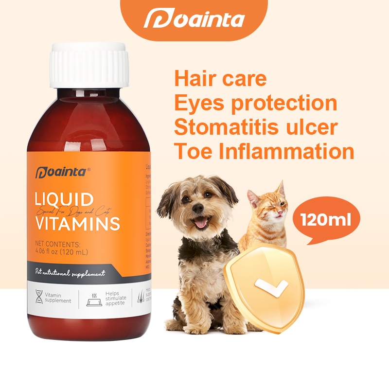 PUAINTA Multivitamin for Dogs and Cats Hair Loss Immune System Gain ...