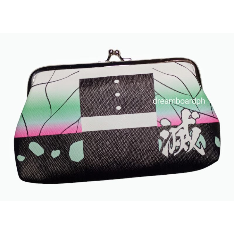 SHINOBU KOCHO DEMON SLAYER DS ANIME KISSLOCK POUCH PURSE | Shopee ...