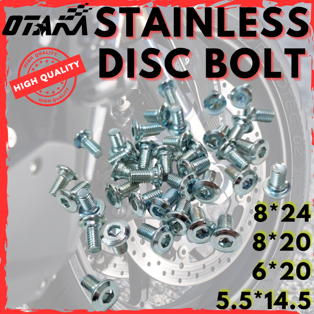 STAINLESS DISC BOLT/STAINLESS BOLTS FOR UNIVERSAL 5.5*14.5/8*20/8*24/6* ...