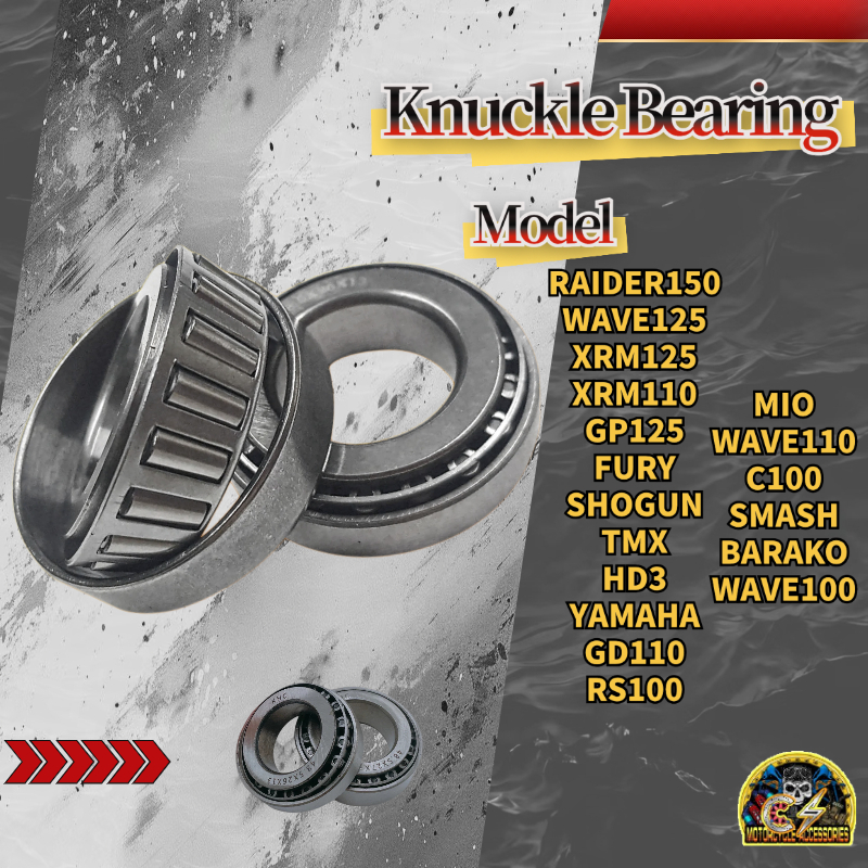 CS Motorcycle knuckle bearing tmx / xrm / mio / gd110 / shogun ...
