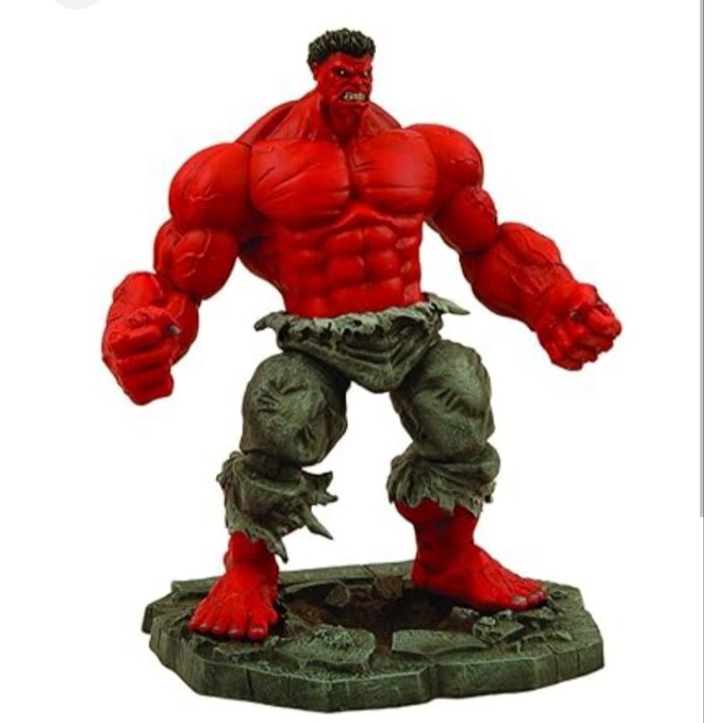 Marvel Diamond Select Red Hulk(Misb) brand new | Shopee Philippines