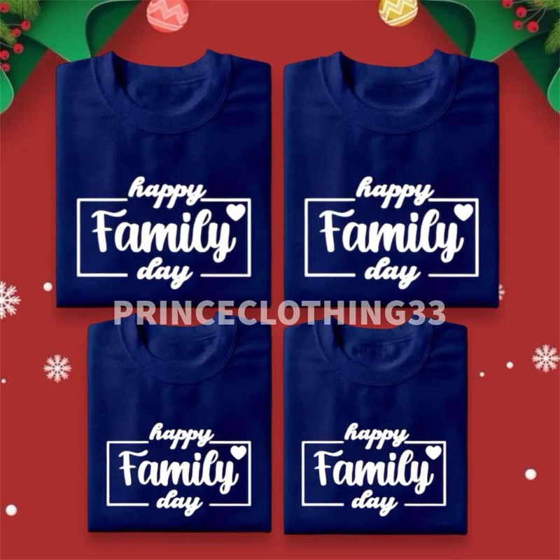 HAPPY FAMILY DAY T-SHIRT DESIGN FOR ADULT AND KIDS ( PER PIECE ...