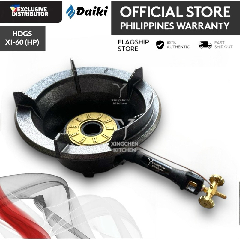 XI-60 (M) High Pressure Gas Stove Single WOK Burner Kitchen LPG Burner ...