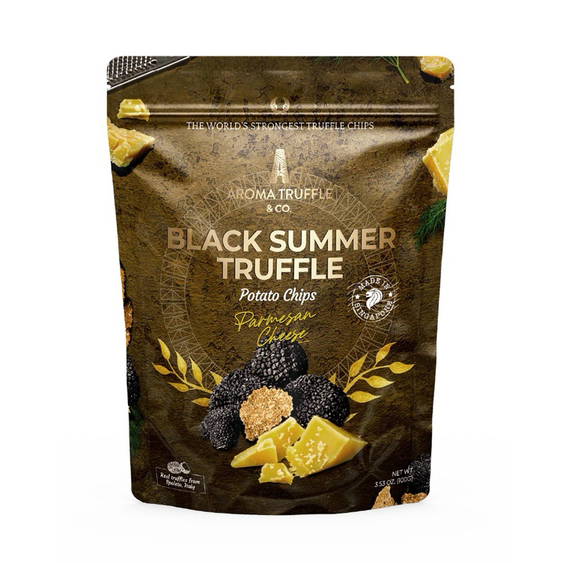 Black Summer Truffle Chips - Parmesan (100g) | Shopee Philippines