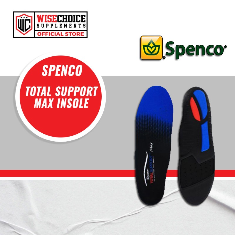 Spenco Total Support Max Insole ( Note : Packaging may vary ) | Shopee ...