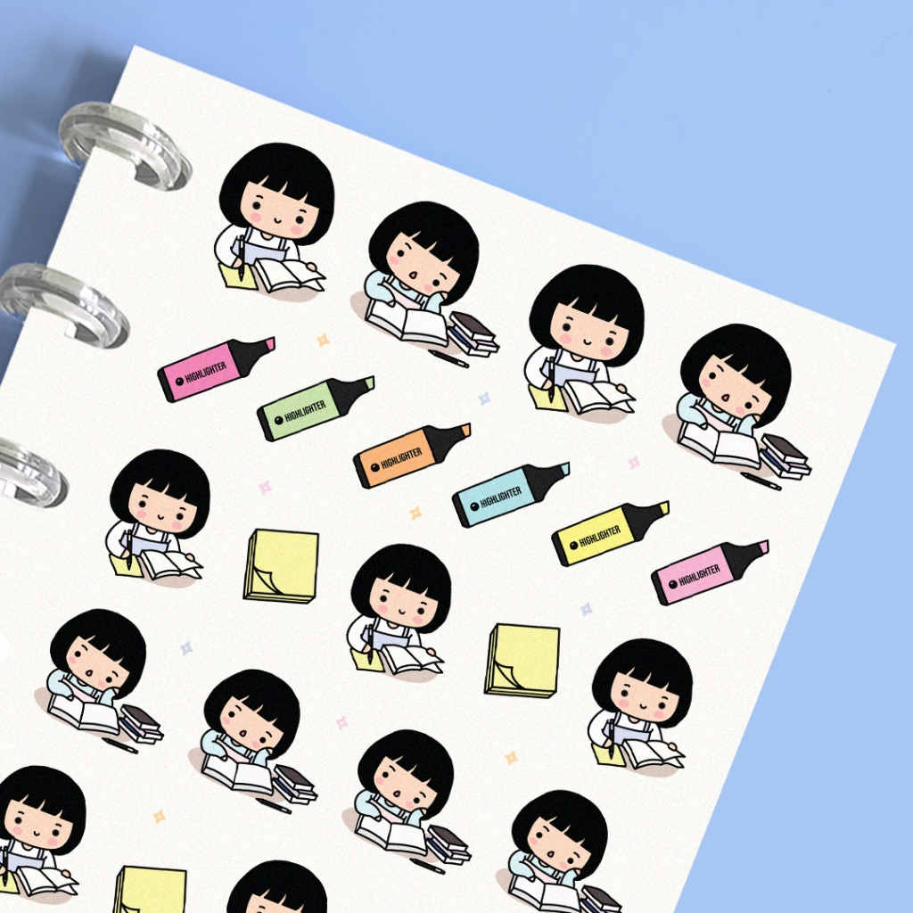 Study Planner Stickers for Planners/ Journals/ Bujo/ DIY Scrapbooking ...