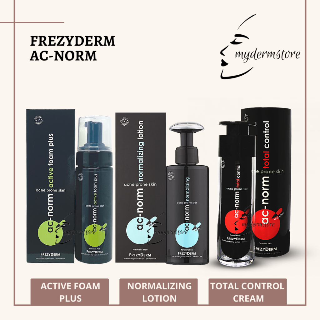 Frezyderm AC Norm Active Foam Plus | AC Norm Normalizing Lotion | AC ...