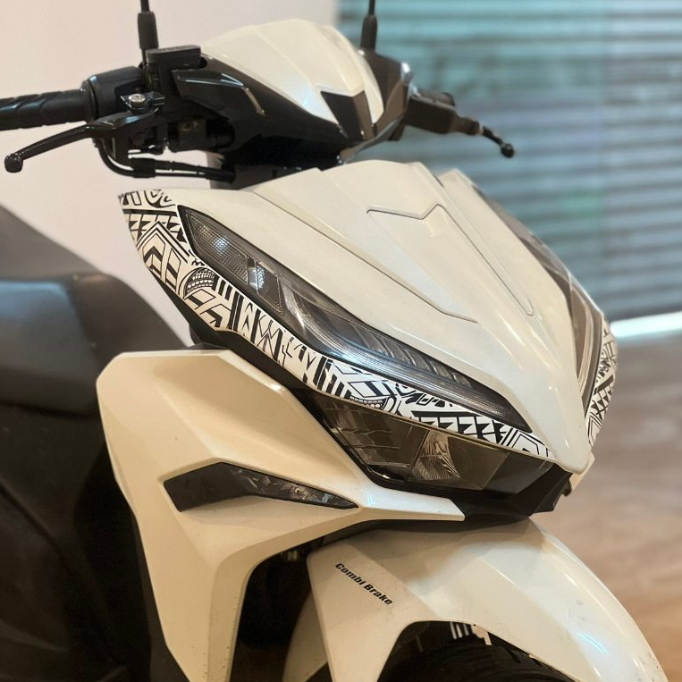 POLYNESIAN HONDA CLICK V3 FRONT SIDE PRINTED DECALS | Shopee Philippines