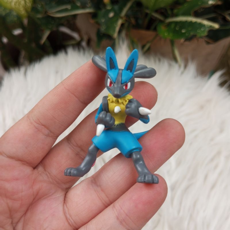 Takara Tomy Pokemon LUCARIO Mini Figure | Shopee Philippines