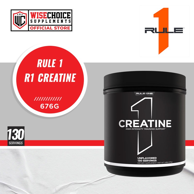 Rule 1 R1 Creatine 676 Grams Unflavored | Shopee Philippines