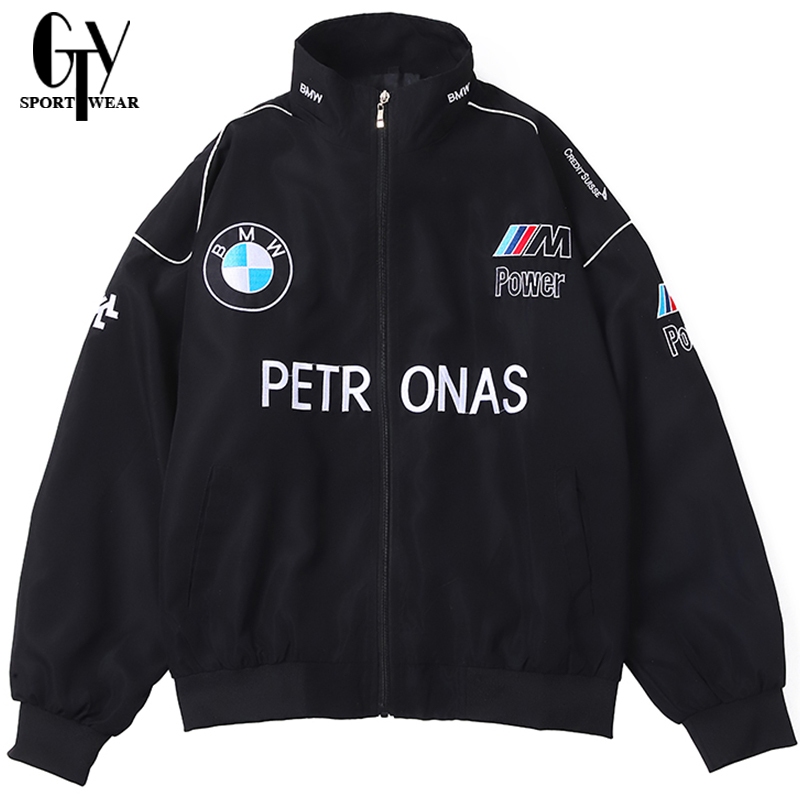 BMW F1 Ferrari Racing Jacket For Couple With Contton Varsity Motorcycle ...