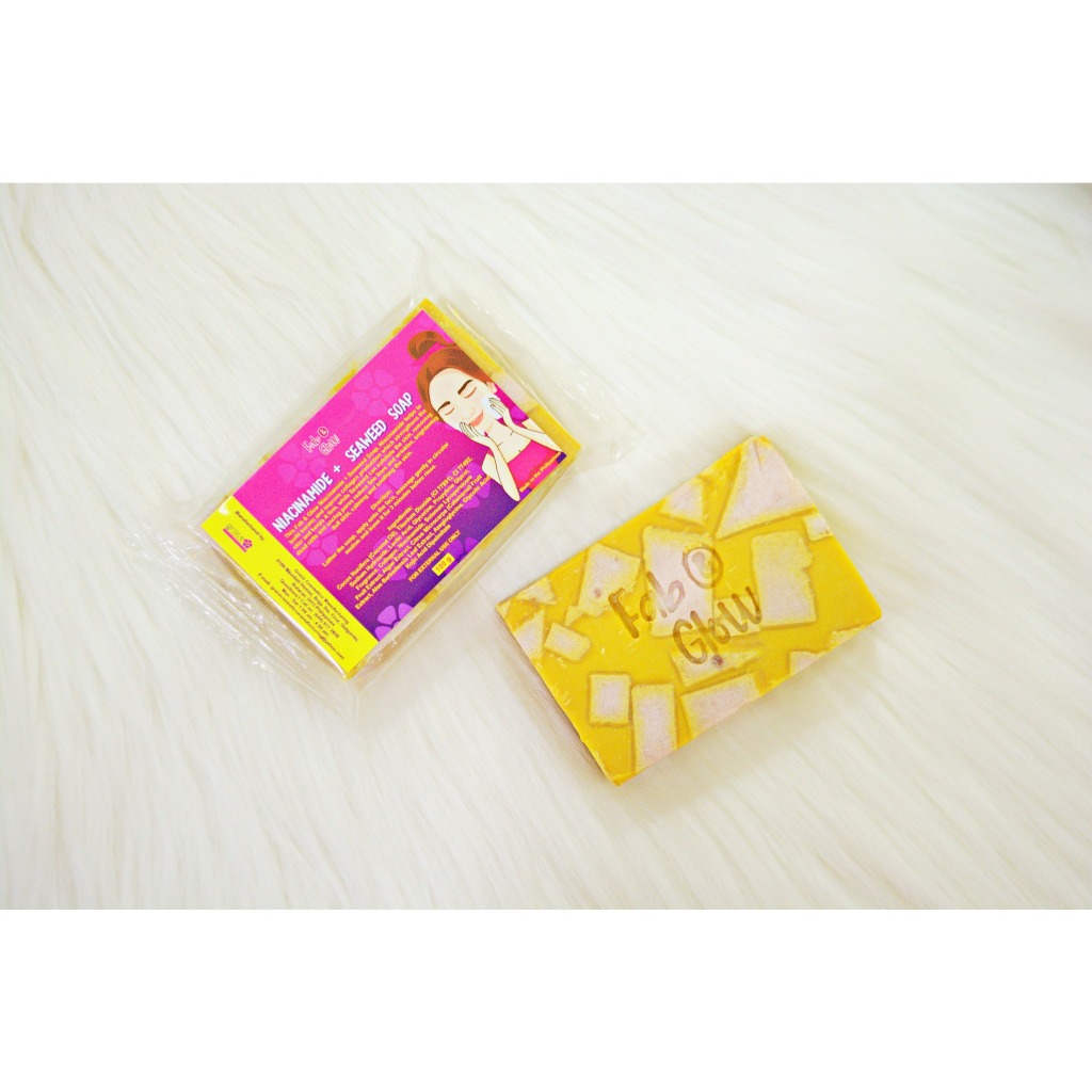 Fab & Glow - Niacinamide + Seaweed Soap 100g | Shopee Philippines