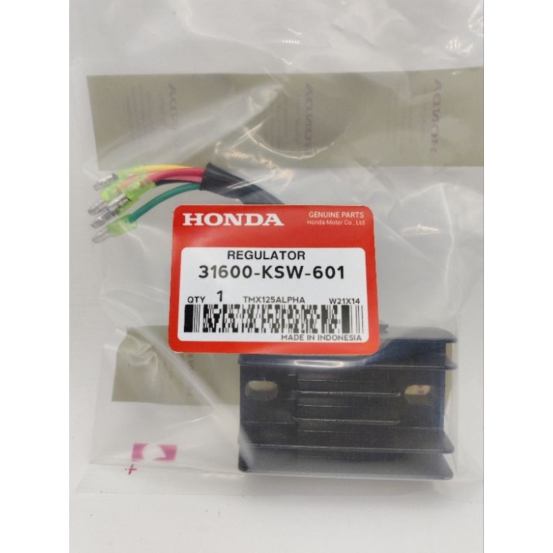Honda Genuine REGULATOR for TMX ALPHA (Made in Indonesia) Genuine part ...