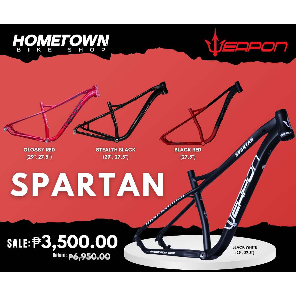 Weapon Spartan Trail Frame | Shopee Philippines