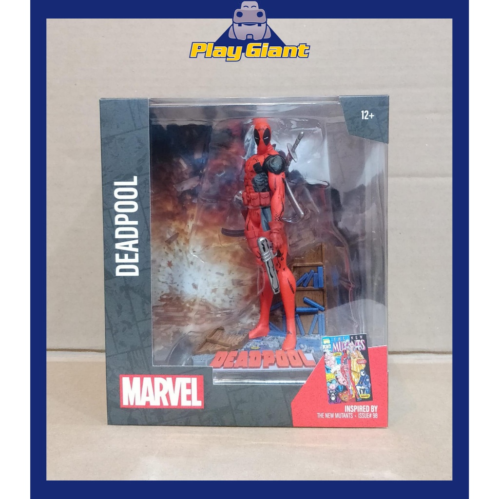 McFarlane Deadpool The New Mutants #98 1/10 Scale Posed Figure with ...