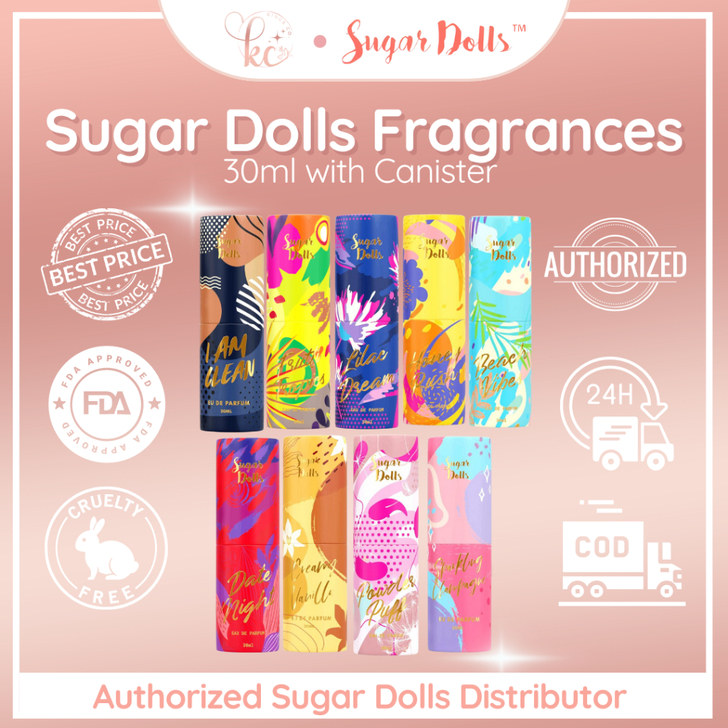 SugarDolls Perfume, 30ml - With Canister | Shopee Philippines