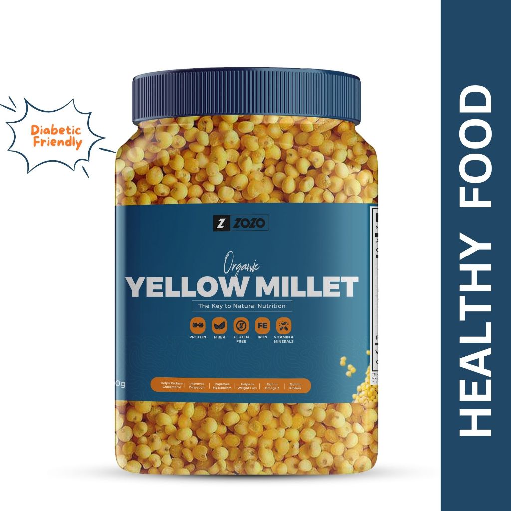 Organic Yellow Millet- 800g & 475g Nutritious,Vegan,Rice,Gluten-Free ...