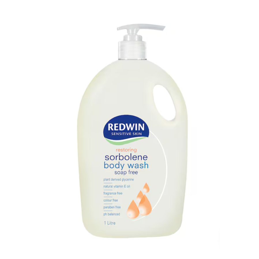 Redwin Sensitive Skin Restoring Sorbolene Soap Free Body Wash 1l ...