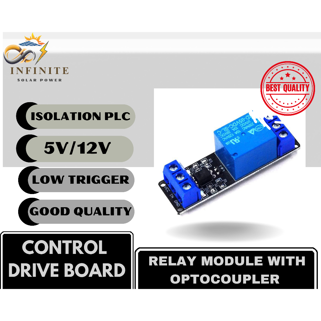 1PC 5V/12V Low-lever Trigger 1 Channel Relay Module Optocoupler ...