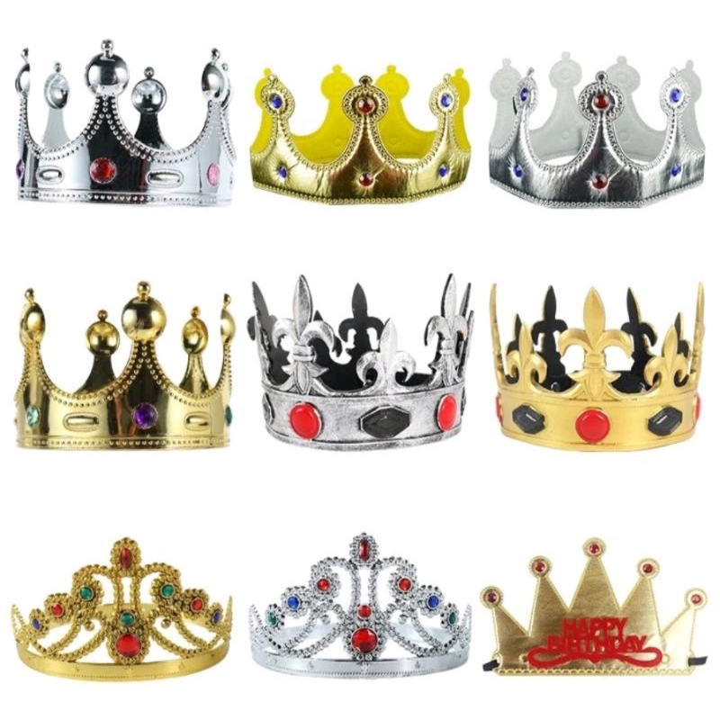 Crown Accessory for King Queen Princess Prince Emperor Crown Headpiece ...