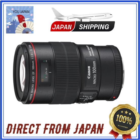 Canon Prime Macro Lens Canon EF Mount EF100mm F2.8L Macro IS USM Full ...