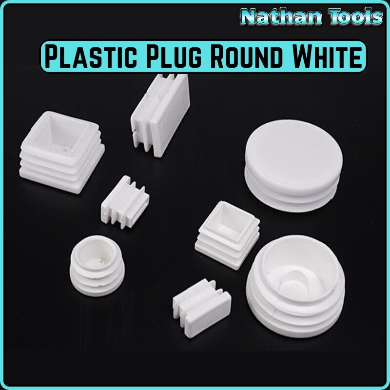 Square / Round Insert Plug End Cap Plastic Blanking End Cap Tube Pipe ...