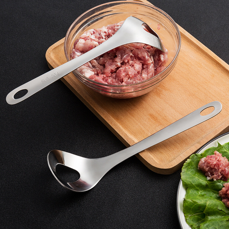 2gether Stainless Steel Meatball Maker Spoon Press Tool Kitchen ...