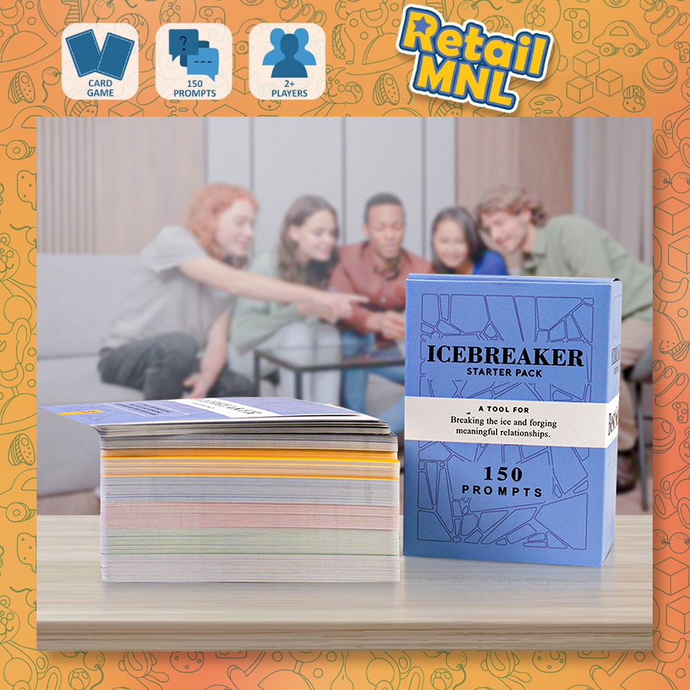 Retailmnl Icebreaker Deeper Talk ― 150 Prompts Cards Game | Shopee ...